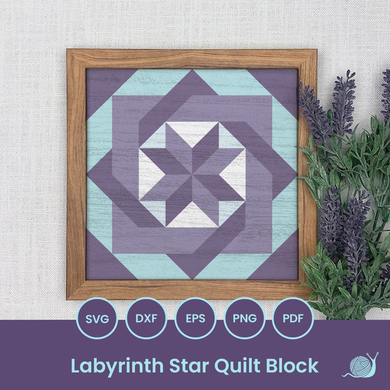 Labyrinth Quilt Pattern - Etsy