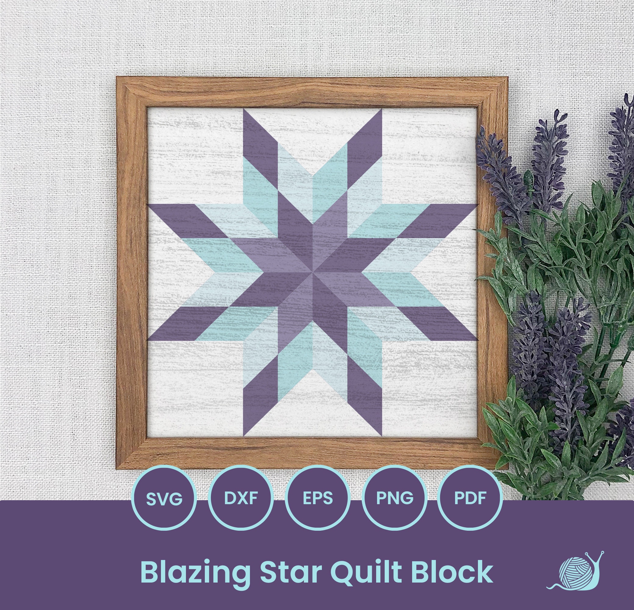 Quilt SVG Laser Cut Files Blazing Star Quilt Block Barn - Etsy