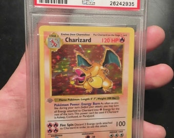 1st Edition Charizard - Etsy