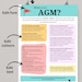 PTA AGM Poster: Editable Canva Template (A4/US Letter) - Etsy