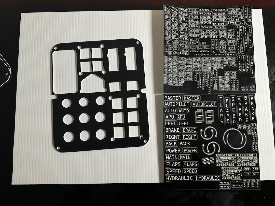 Virpil Panel Label Kit - Etsy