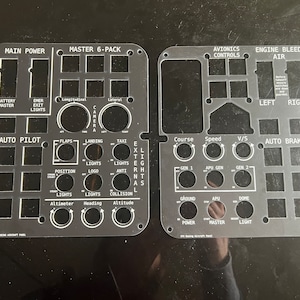 Virpil Faceplate - Personalized - Etsy