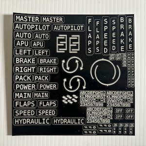 Virpil Panel Label Kit - Etsy