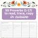 Cursive Copywork Book - 55 NIV Bible Verses - Scripture Tracing ...