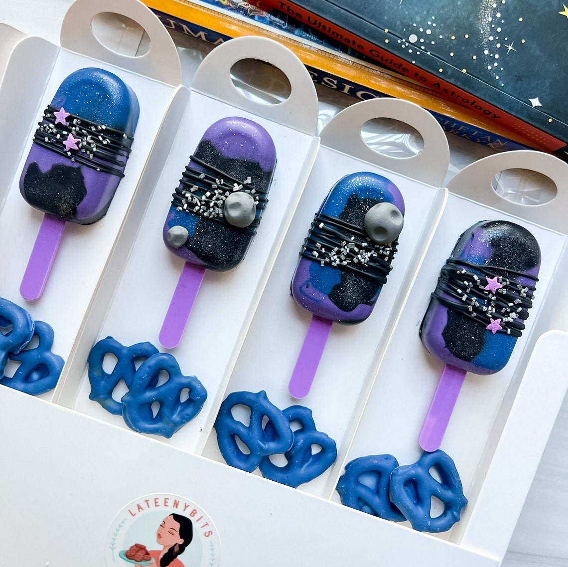 Cosmic Cakesicles Space Themed Astro Cakesicles Birthday - Etsy