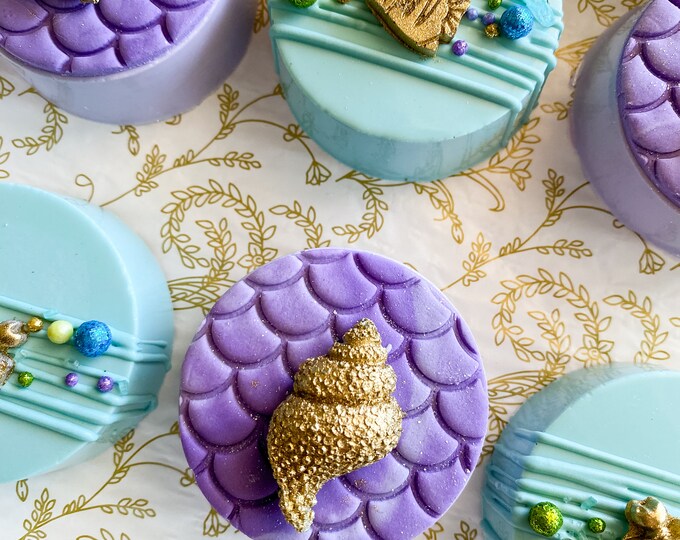Mermaid Oreos One-der the Sea Birthday Party Treats Under the Sea ...
