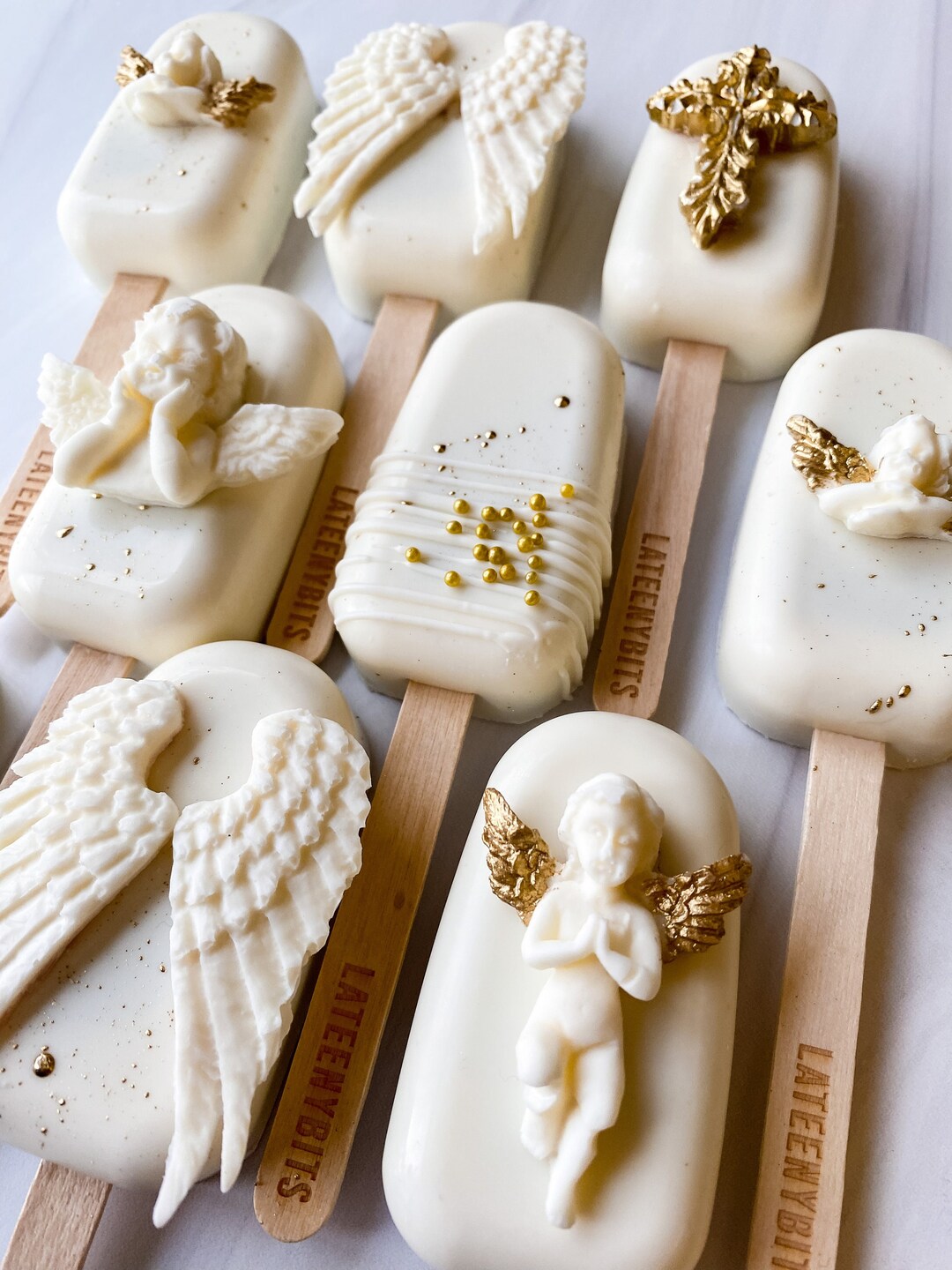 Baptism, Communion, or Confirmation Cakesicles Dessert Table Treats for ...