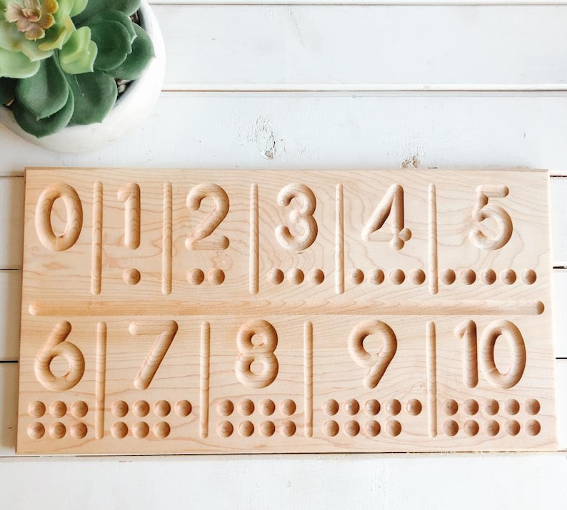 Letter and Number Tracing Boards - Digital File Only - Montessori ...