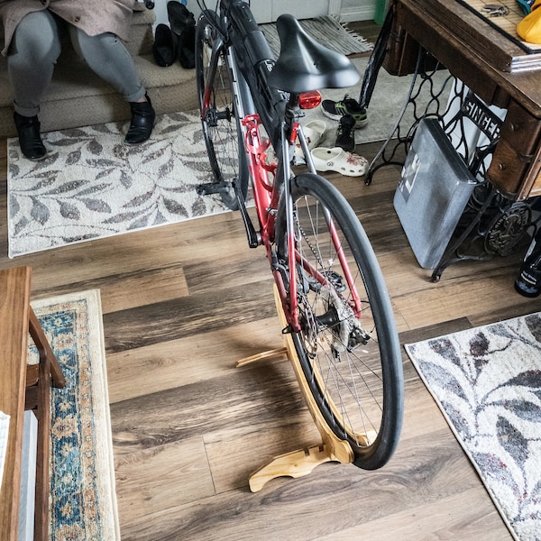 Wood Bike Rack - Etsy