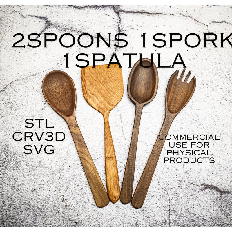 Wooden Spoon Svg - Etsy