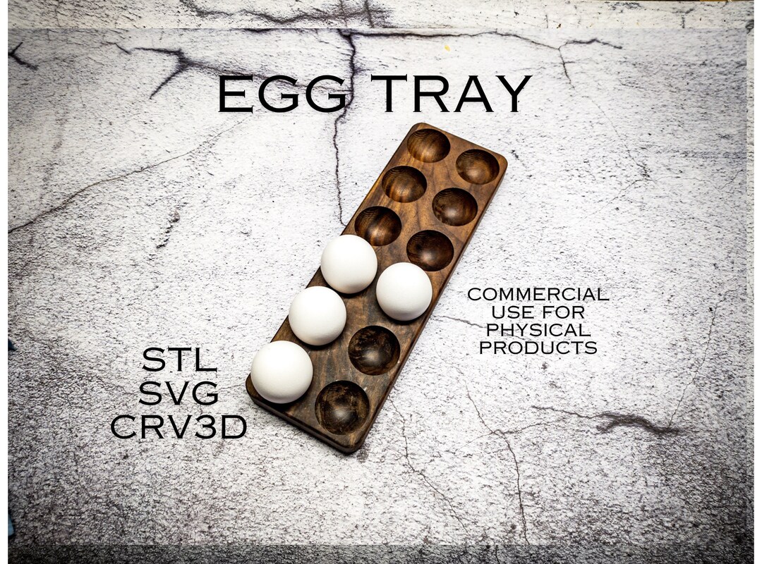 Egg Tray Cnc File - Digital File Egg Tray - Egg Tray - 3d Egg Tray - Etsy