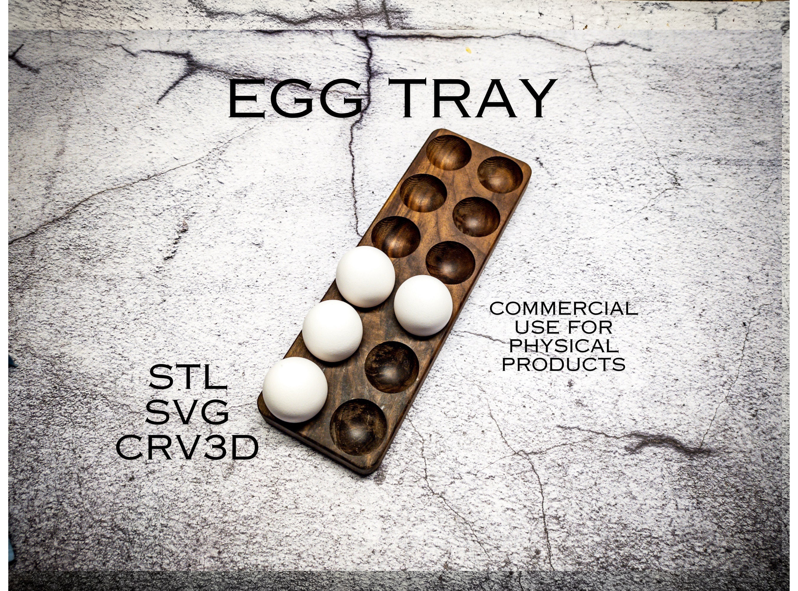Egg Tray Cnc File - Digital File Egg Tray - Egg Tray - 3d Egg Tray - Etsy