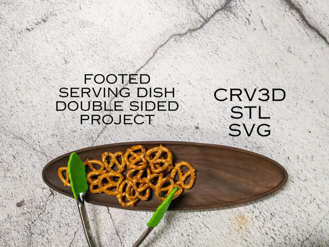 Oval Dish - CNC Oval Dish - STL File - Stl Dish - Oval Dish STL File ...