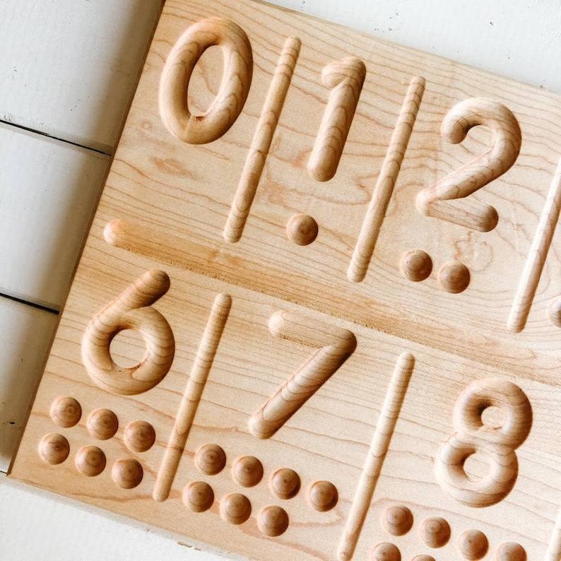 Letter and Number Tracing Boards - Digital File Only - Montessori ...