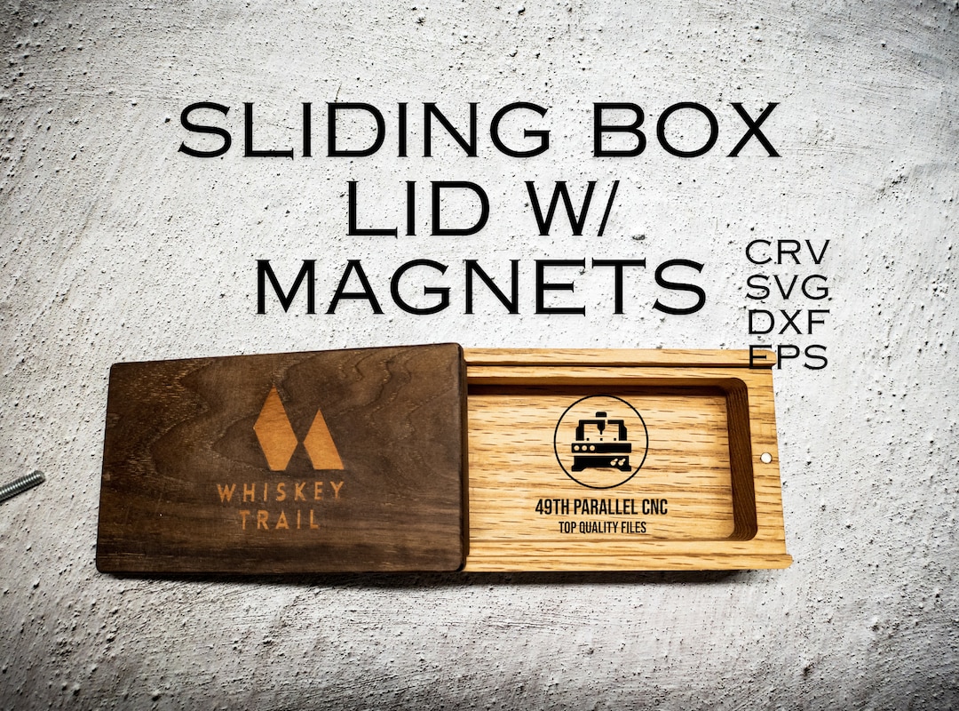 CNC Sliding Box - Cnc Magnetic Box - Magnetic Box Plans - DIY Sliding ...