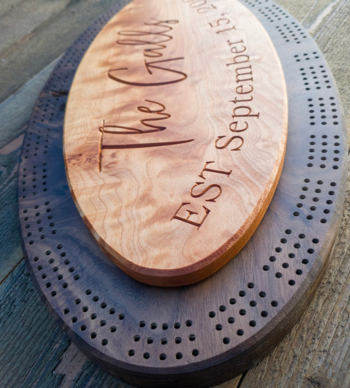 Oval Cribbage Board Cribbage Board Cribbage SVG Cribbage Board SVG CNC ...