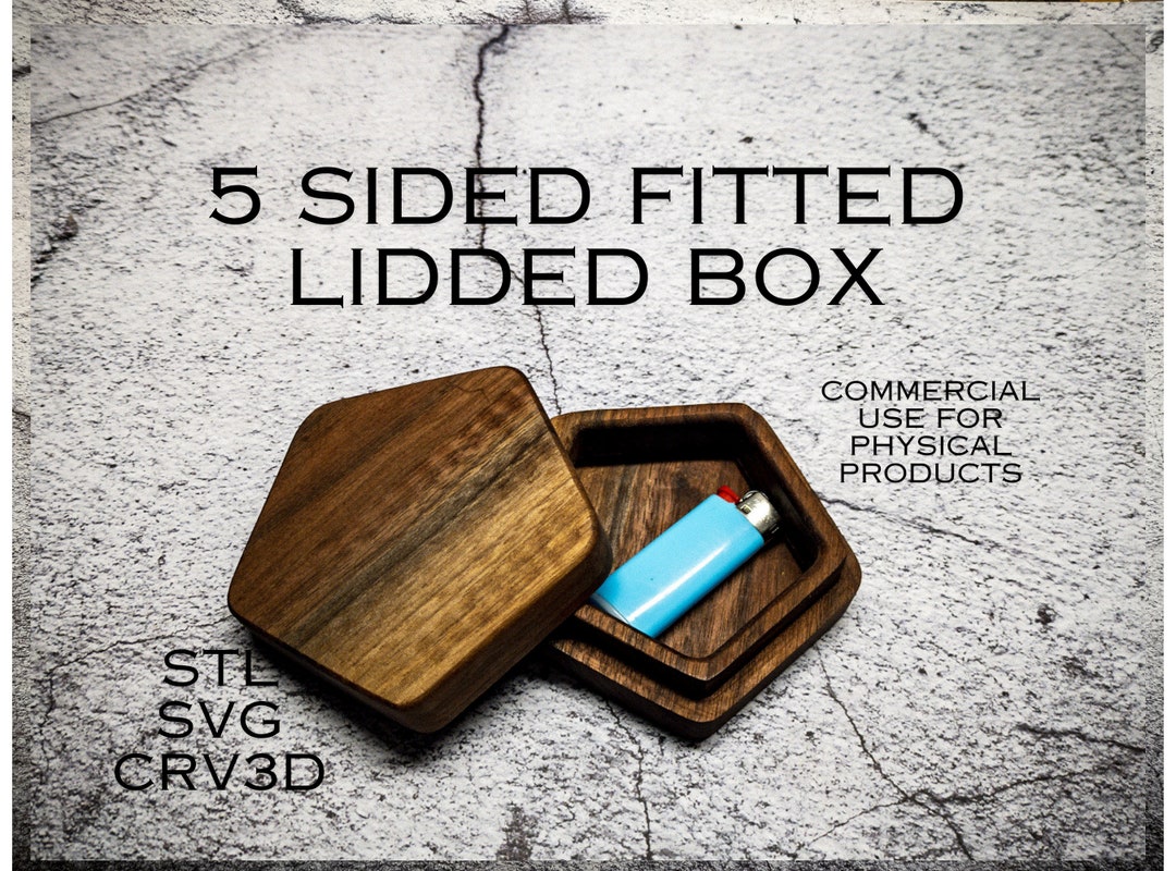 CNC Case - CNC Box - CNC File - Lidded Box - Etsy