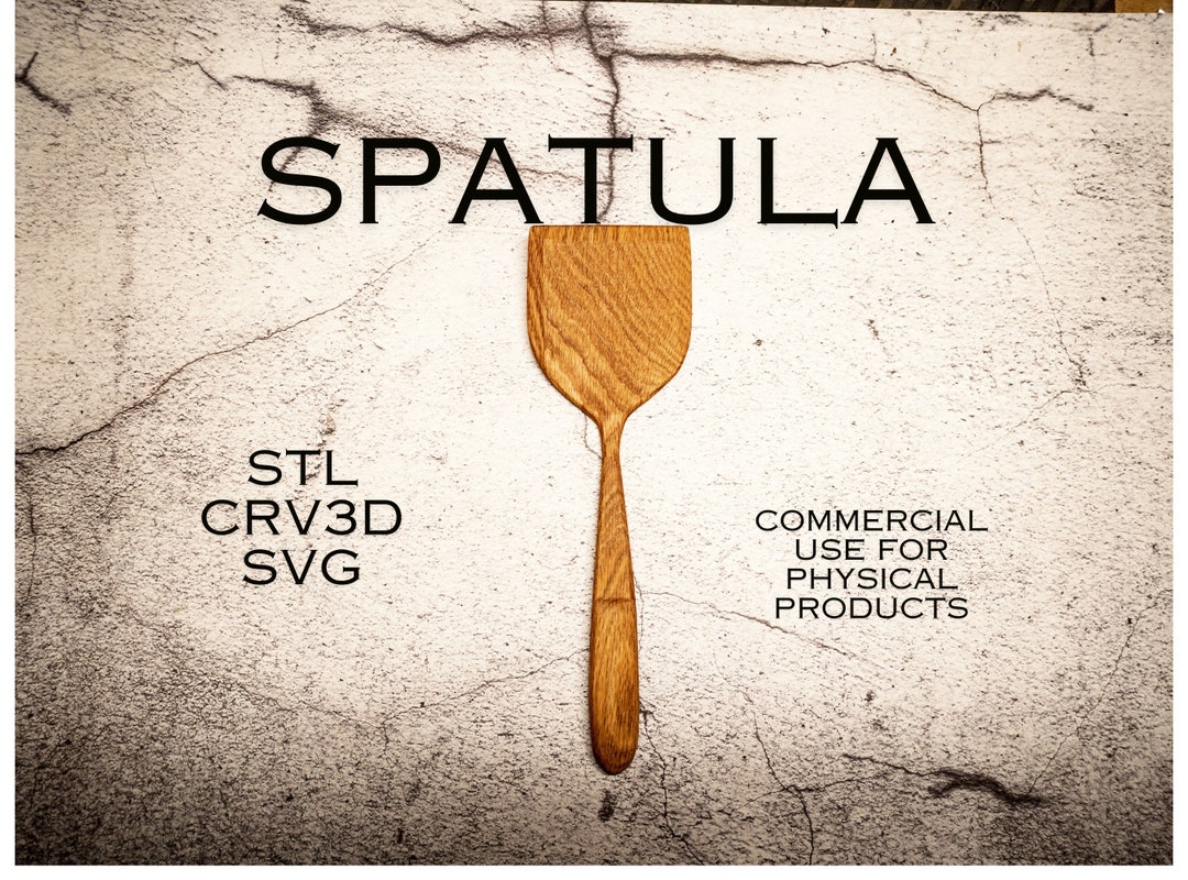 Cnc Spatula - STL Spatula File - STL File - Kitchen Utensil Cnc - Etsy