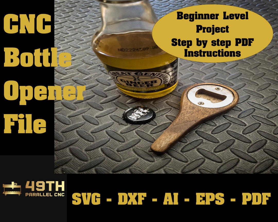 CNC Bottle Opener - Bottle Opener File - Bottle Opener - Etsy