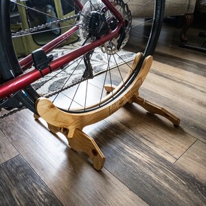Bike Stand - Bicycle Stand - Bicycle Stand CNC - CNC Bike Stand - Wood ...
