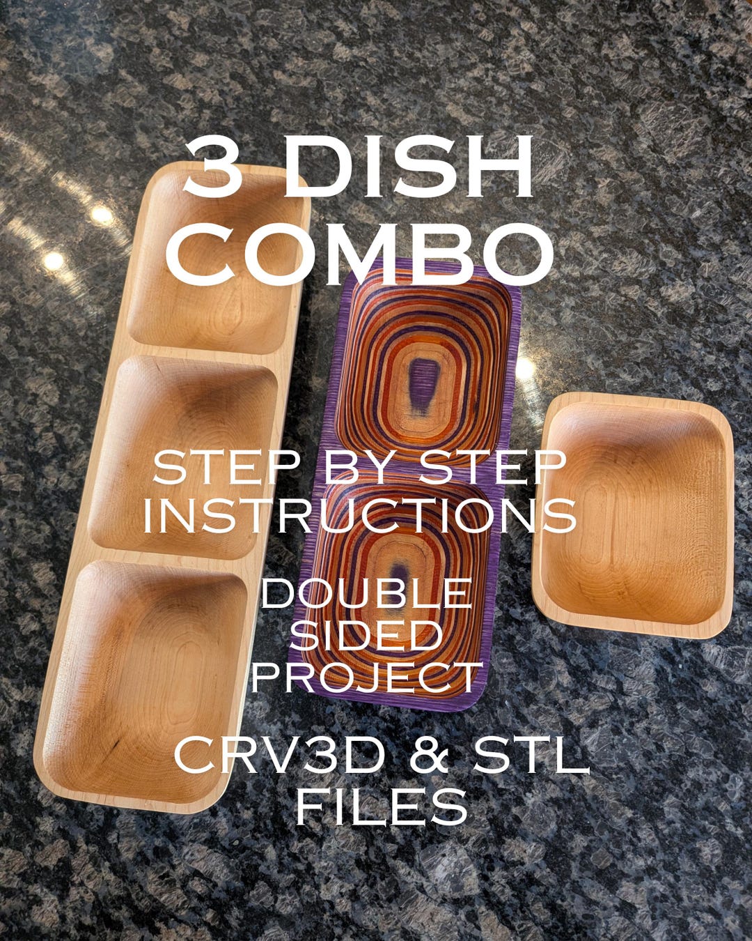 CNC Dish Stl File – CNC Dish - Platter Tray Template - STL File Dish - Etsy