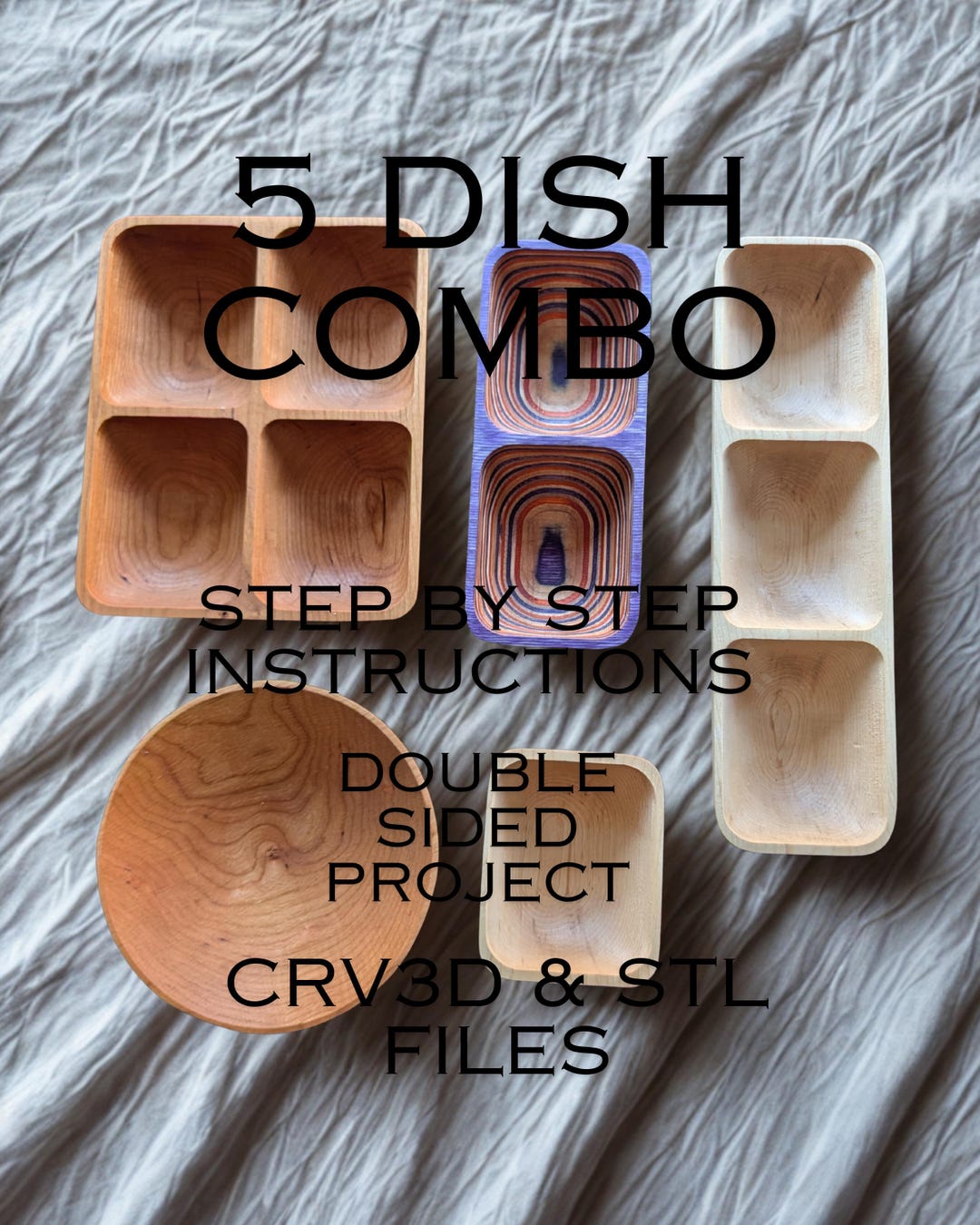 CNC Dish STL File – Cnc Bowl - Stl File Bowl - Cnc Files - Etsy