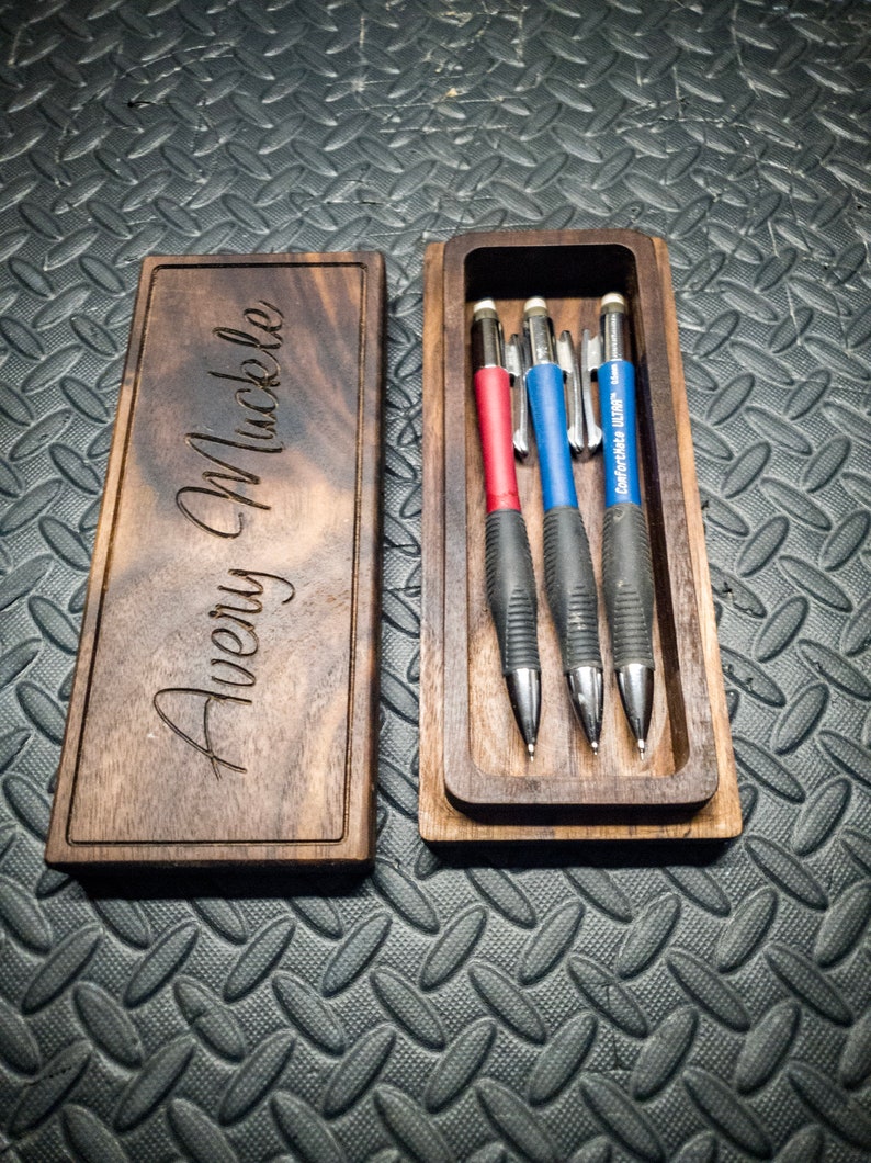 CNC Pencil Case CNC Box CNC File Pencil Case Lidded - Etsy