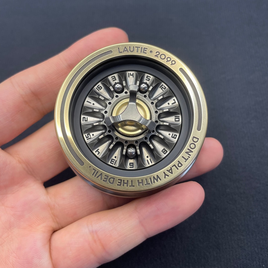 Lautie EDC Carnival Spinner, Lucky Turntable Fidget Spinner, EDC ...