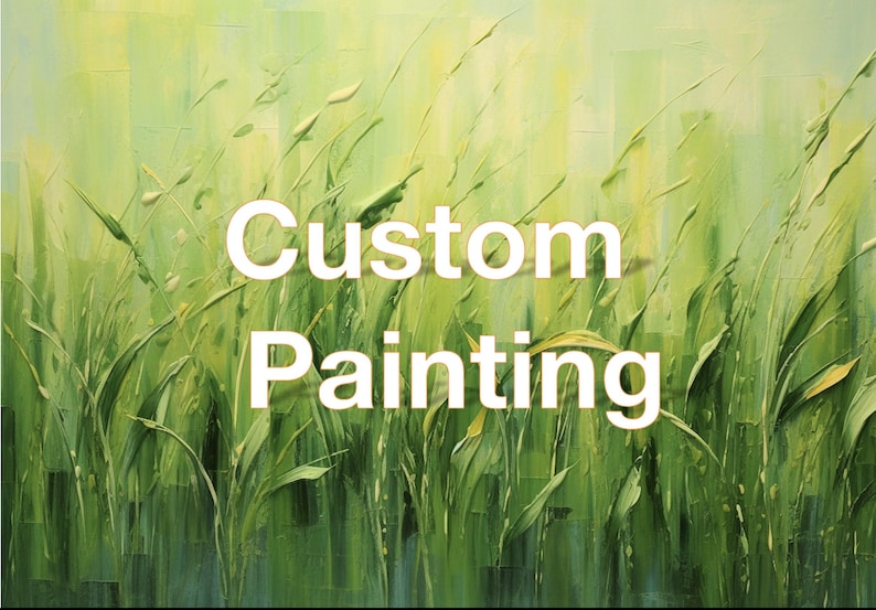 Custom Painting on Canvas Custom Oil Portrait From Photo Custom Figure ...