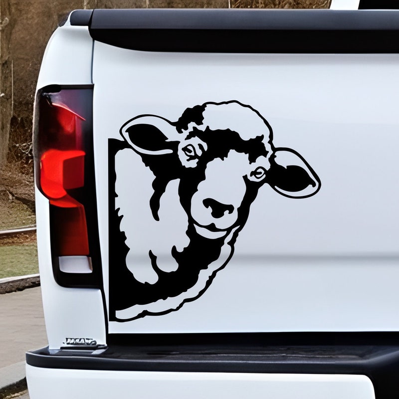 Sheep Vinyl Decals - Etsy