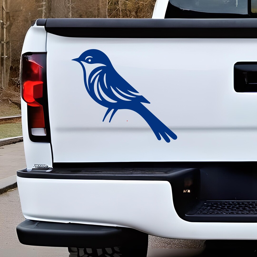 Bluebird Decal, Songbird Car Window Decor - Etsy