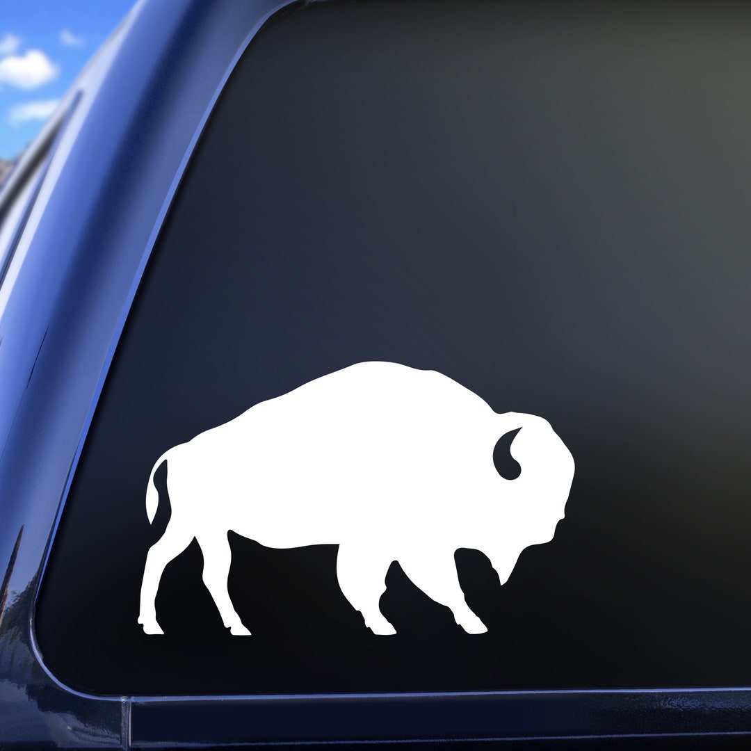 Buffalo Decal, Bison Vinyl Decal, Tatanka Decal - Etsy