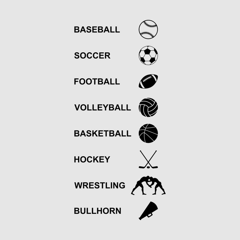 Customizable Sports Mom Vinyl Decal Sticker for Car or Truck Window - Etsy