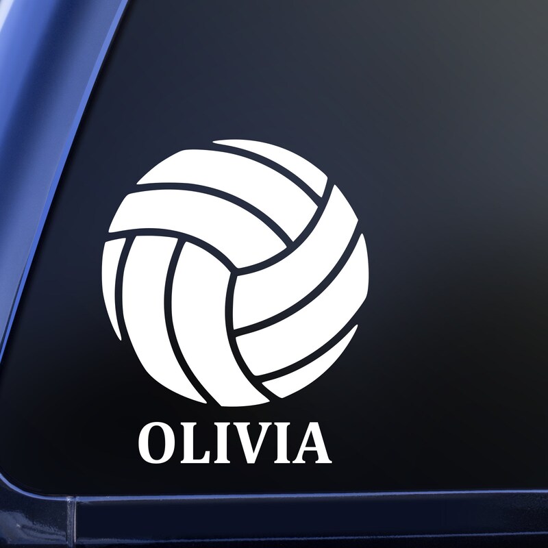 Volleyball Decal - Etsy