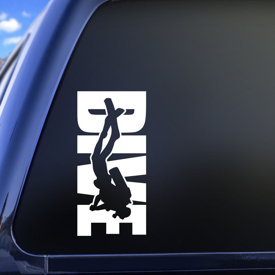 Dive Vinyl Decal Sticker | Scuba Diving Decal - Etsy