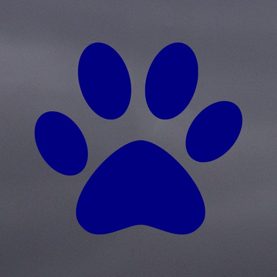 Dog Paw Print Vinyl Decal Sticker Pet Decal Animal Lover - Etsy