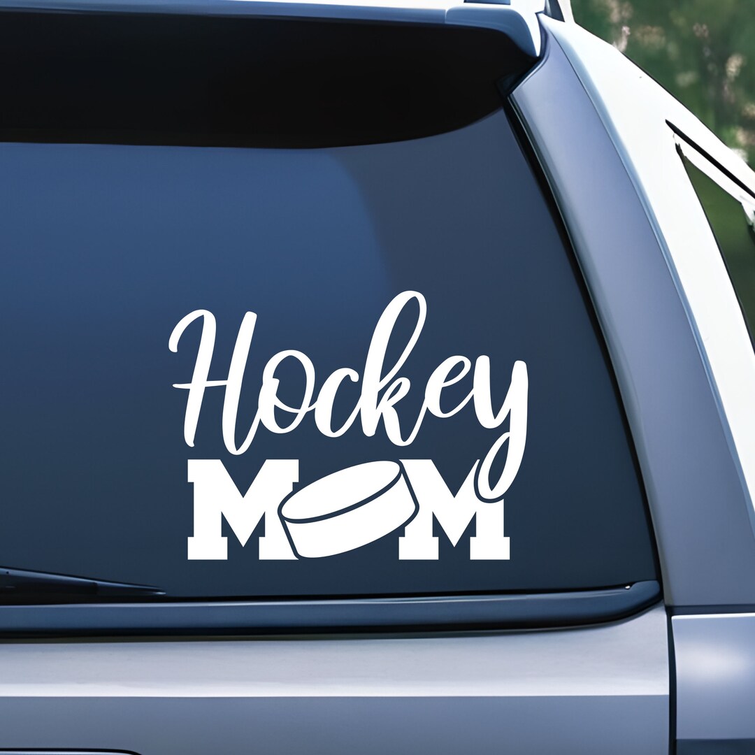 Hockey Mom Decal, Proud Parent Decal, Kid Sports Decal - Etsy
