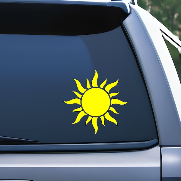 Sun Decal - Etsy