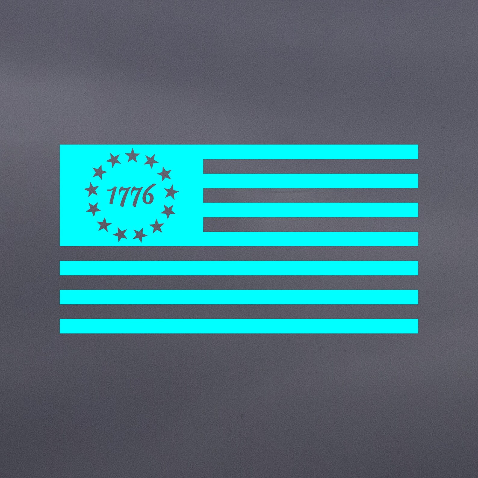 1776 Flag Decal 1776 Flag Sticker Independence Decal - Etsy