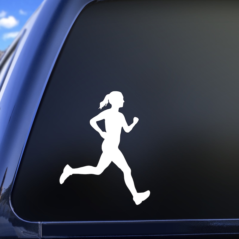 Running Decal - Etsy