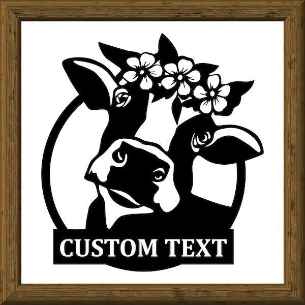 Cow Decal - Etsy