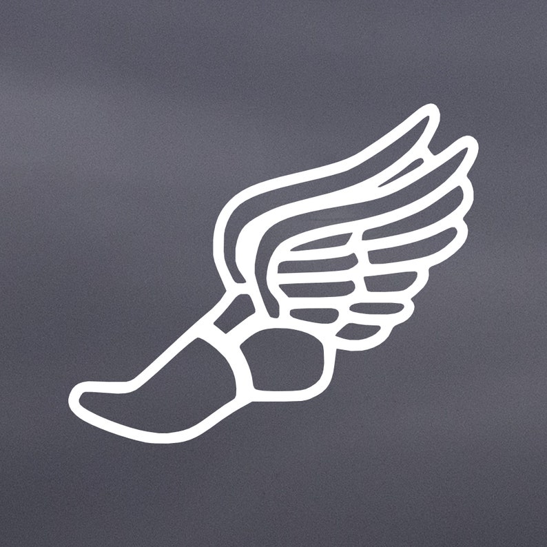 Track and Field Decal Track and Field Sticker Track Decal | Etsy