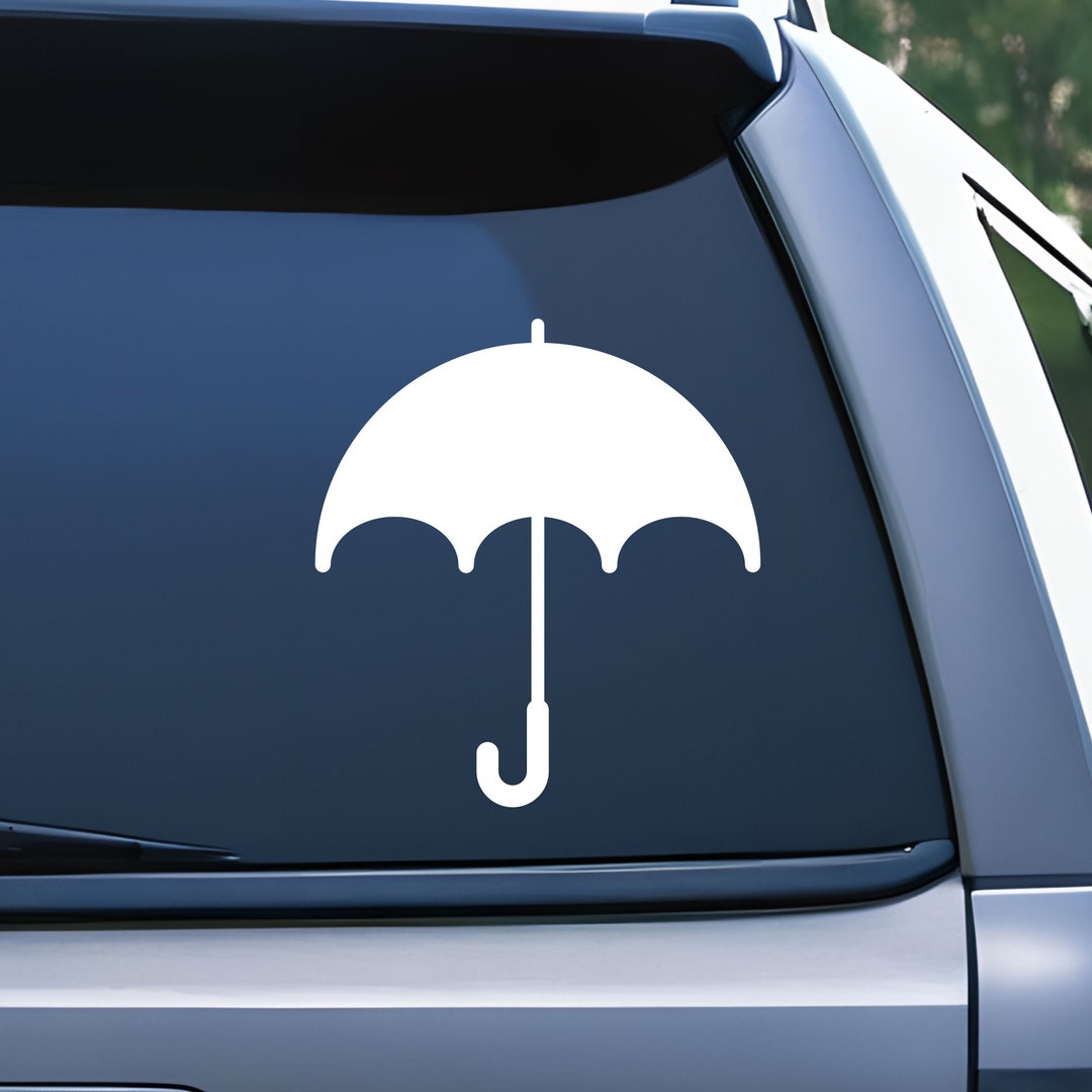 Umbrella Decal, Parasol Vinyl Decal, Sun Shade Decal, - Etsy