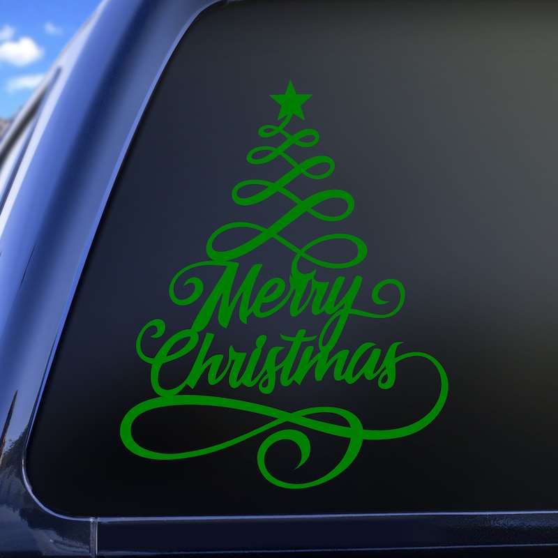 Christmas Decal - Etsy