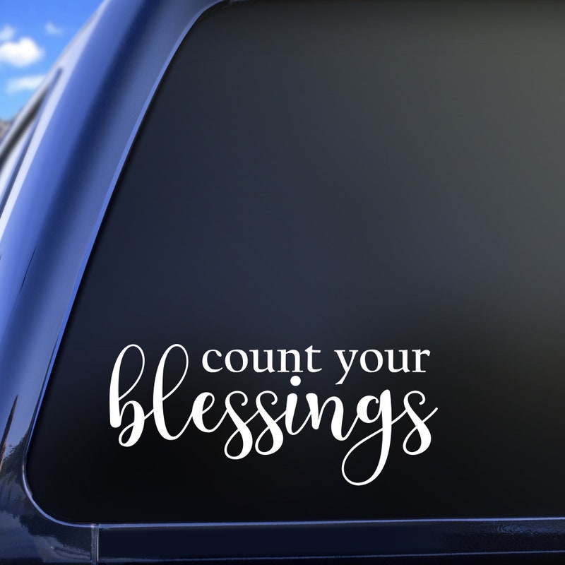 Blessing Decal - Etsy