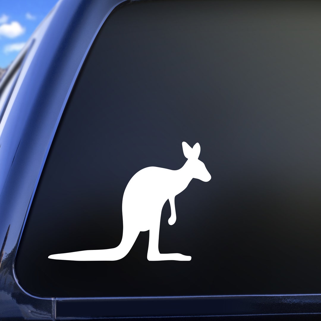 Kangaroo Decal, Roos Vinyl Decal, Australian Wildlife Decal - Etsy