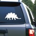 Stegosaurus Dinosaur Vinyl Decal, Prehistoric Die Cut Sticker for Car ...