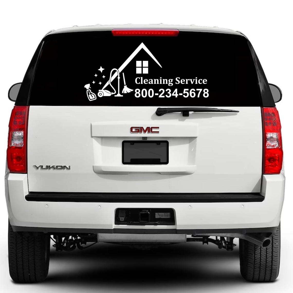 Custom Cleaning Decal, Maid Service Decal, Custom Business Decal for ...