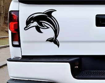 Dolphin Splash Camper RV Motor Home Mural Vinyl Graphic Decal Sticker ...