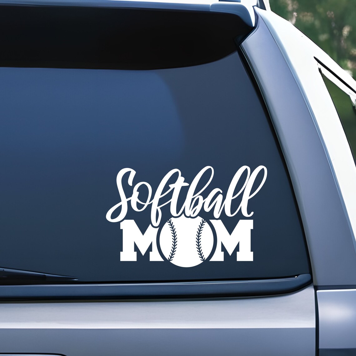 Softball Mom Decal, Proud Parent, Kids Sports Sticker - Etsy